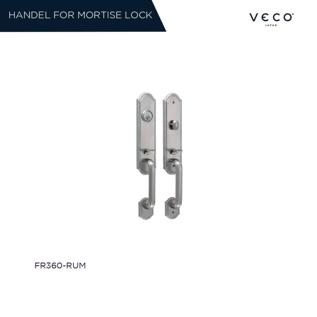 HANDLE SET FR360-RUM | VECO ผู้ผลิต กลอนประตู, ดิจิตอลล็อค No.1 จากญี่ปุ่น